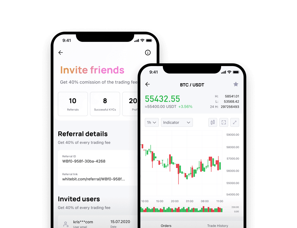 Download WhiteBIT mobile application
